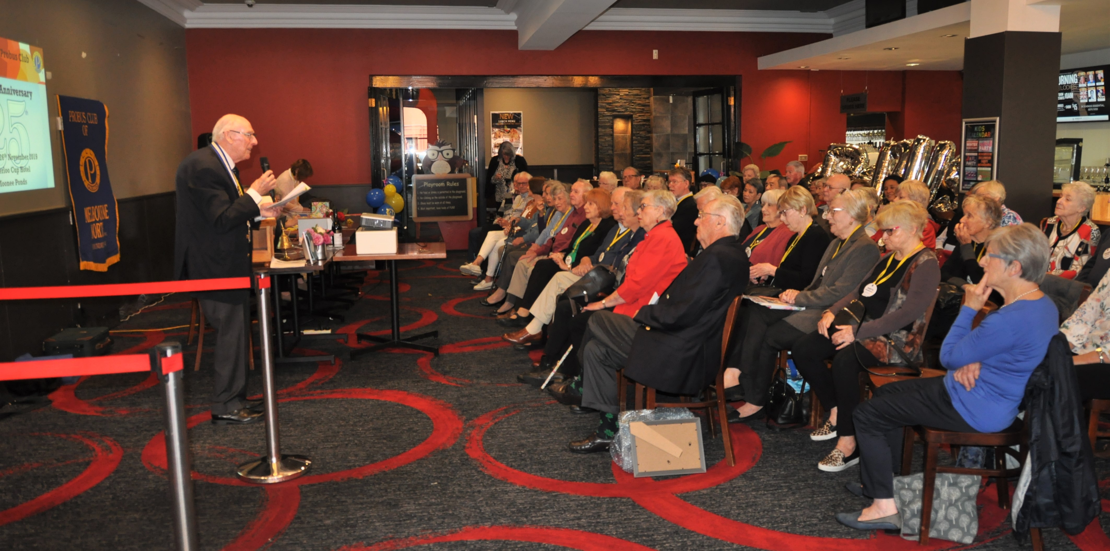 25th Anniversary Meeting – November 2019 | Melbourne North Probus Club