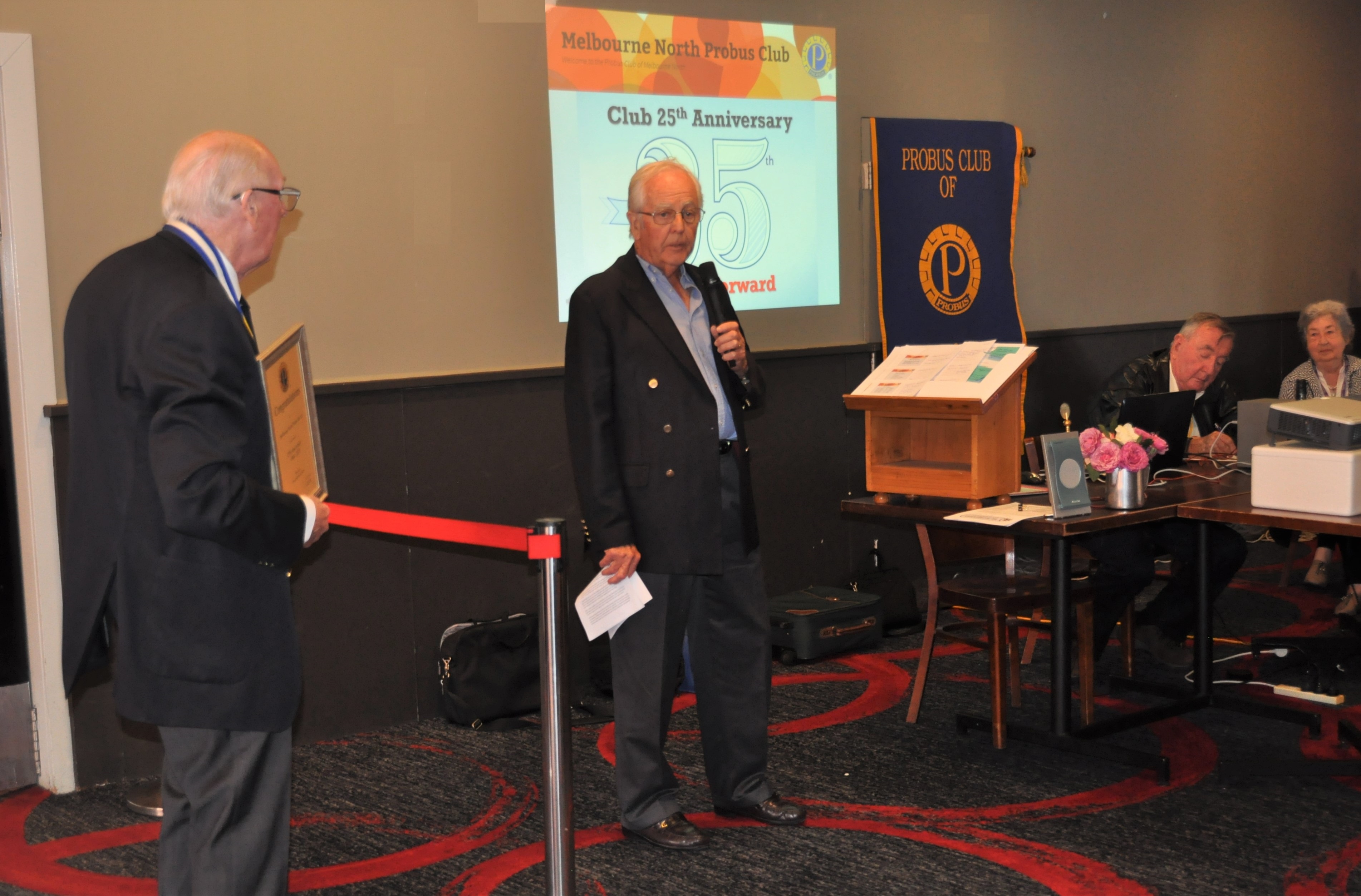 25th Anniversary Meeting – November 2019 | Melbourne North Probus Club